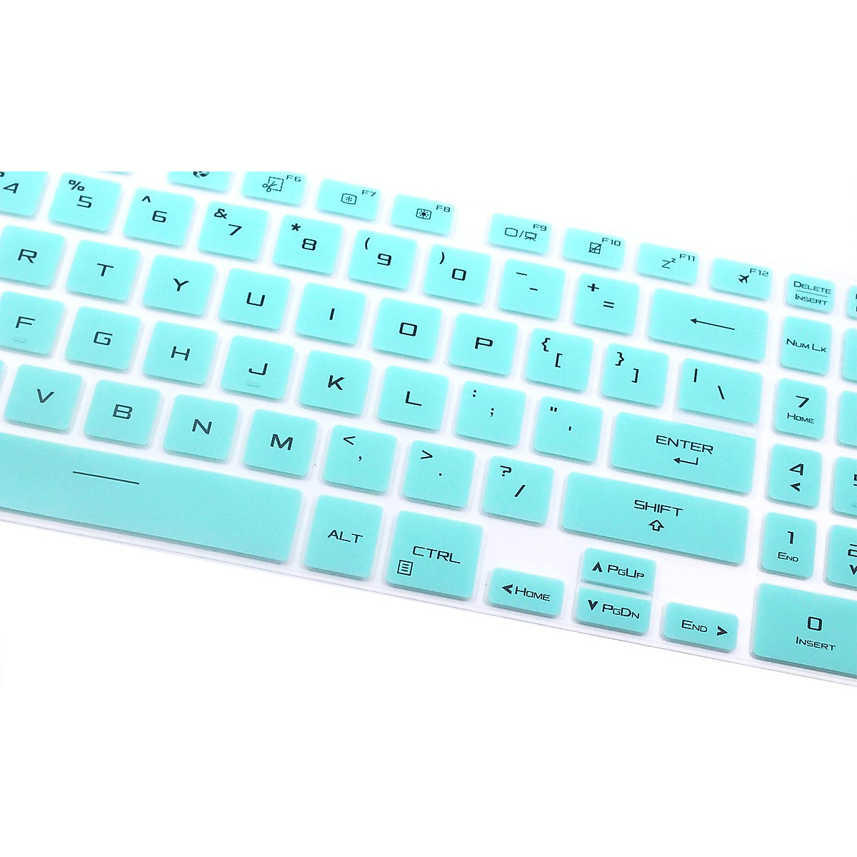 Keyboard Cover Compatible for 2022 ASUS TUF Gaming F15 FX507 Laptop, 2022 ASUS TUF Dash 15 Gaming FX517, ASUS TUF Gaming A15 2022, ASUS TUF Gaming A17 FA707 2022, ASUS TUF Gaming F17 FX707 2022 - Mint