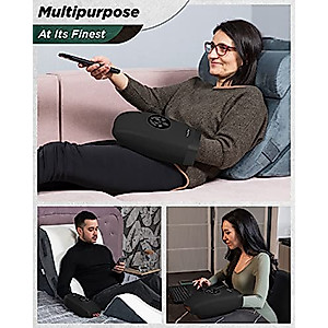 Lunix LX3 Cordless Electric Hand Massager with Compression, 6 Levels Pressure Point Therapy Massager for Arthritis, Pain Relief, Carpal Tunnel and Finger Numbness, Shiatsu Massage Machine with Heat