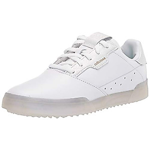 adidas womens Golf Shoe, White/White/Clear Mint, 7.5 US