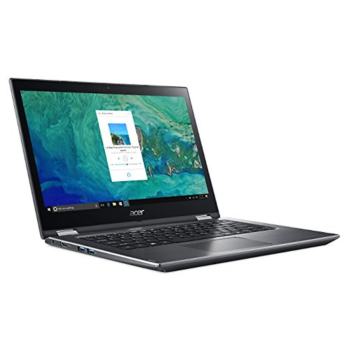 Acer Spin 3 SP314-51-59NM, 14" Full HD IPS Touch, 8th Gen Intel Core i5-8250U, Alexa Built-in, 8GB DDR4, 256GB SSD, Steel Gray
