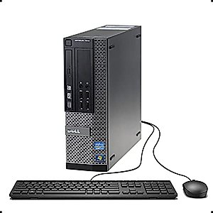 Dell Optiplex 7010 High Performance Flagship Business Desktop Computer, Intel Quad-Core i3 Up to 3.8GHz, 8GB DDR3 RAM, 500GB HDD, DVD, USB 3.0, Windows 10 Pro (Renewed)