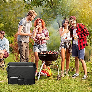 JOYTUTUS Insulated Protective Cover 42 Quart Portable Refrigerator Fridge Freezer