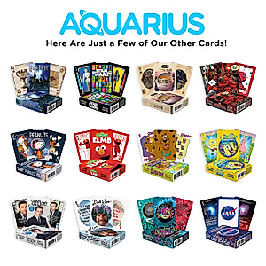 AQUARIUS Garfield Playing Cards - Garfield Themed Deck of Cards for Your Favorite Card Games - Officially Licensed Garfield Merchandise & Collectibles