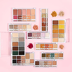 wet n wild Color Icon Eyeshadow Makeup 5 Pan Palette, Pink Camo-flaunt, Matte, Shimmer, Metallic, Long Wearing, Rich Buttery Pigment, Cruelty Free