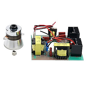 YaeCCC 60W 40KHz Ultrasonic Cleaning Transducer Cleaner + Power Driver Board 110V AC