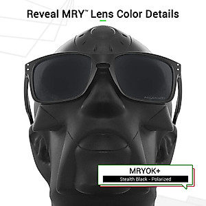 Mryok+ Polarized Replacement Lenses for Oakley Fuel Cell OO9096 - Stealth Black