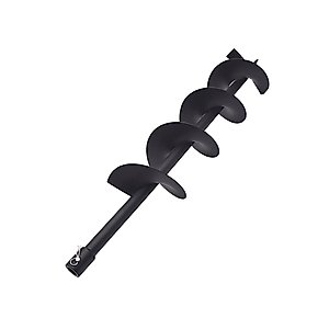 Auger Drill Bit for Planting Hole, 4" 6" 8" 10" 12" Bulb Bedding Digging Post Hole Planting Tool for 3/4" Shaft Auger