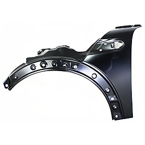 Mysihasiha 2pcs Fender Front Left Driver Right Passenger Side Primed Steel Without Molding Holes 16543381