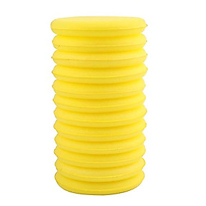 Fasmov 36 Pack 4" Foam Applicator Pads, Super Soft Car Cleaning Yellow Round Car Foam Sponge Foam Applicator Pad Washing Foam Sponge Cleaning Tool for Car Microfiber Sponge