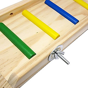 Alfie Pet - John Wood Ladder Platform for Mouse, Chinchilla, Rat, Gerbil and Dwarf Hamster