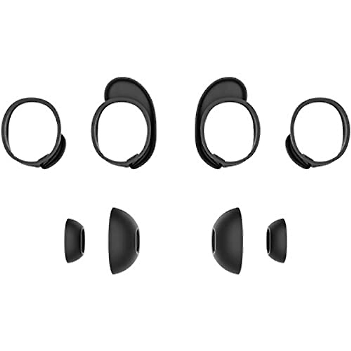 Bose QuietComfort Earbuds II, Triple Black with Alternate Sizing Kit