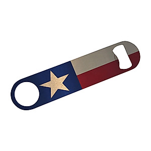 Texas State Flag Speed Bottle Opener Heavy Duty Gift For Texan Lone Star State Flag