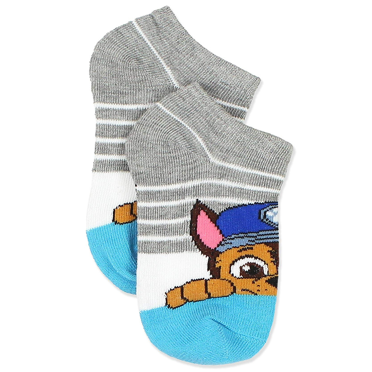 Nick Jr. Boys Girls 6 pack Socks (4-6 (Shoe: 7-10), Paw Patrol Multi)