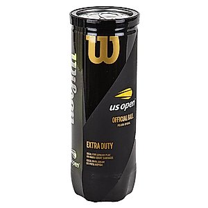 WILSON US Open Extra Duty Tennis Ball (Single Can)