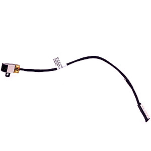 Deal4GO DC Power Jack Cable Harness Port Replacement for Dell Inspiron 15 5565 5567 17 5765 5767 DC30100YN00 0R6RKM R6RKM BAL30