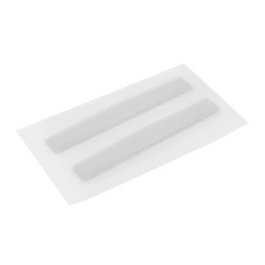 Teak Tuning Gem Edition Adhesive Board Rails, White Quartz Colorway - Set of 2 Fingerboard Rails - Set of 2 Rails - Designed & Made in The USA