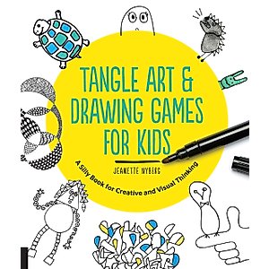 Tangle Art and Drawing Games for Kids: A Silly Book for Creative and Visual Thinking