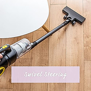 COMFEE' 20S 3 in 1 Lightweight Stick Vacuum Cleaner, Powerful Suction Corded Handheld Vac for Pet Hair, Black