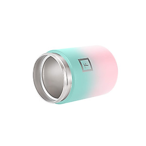 IRON °FLASK Food Jar - 16 Oz, Foldable Spoon, Leak Proof, Vacuum Insulated Thermo, Stainless Steel, Storage Lunch, Container, Canteen, Double Walled, Portable Food Bowl