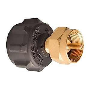 HYDRO MASTER Regulator Valve Gas Tank Propane Refill Adapter Fits All 1 LB Throwaway Disposable Cylinder