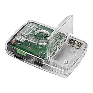 Retekess TR624 Portable Radio AM FM, Pocket Mini Radio, Clear Radio with Crystal Headphone, Powered by AAA Battery, Suit for Indoor Outdoor (Clear)