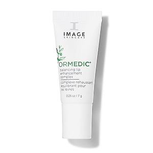 IMAGE Skincare, ORMEDIC pH Balancing Lip Enhancement Complex, Deep Hydration Lip Plumper Peptides for Fuller Lips, Clear, 0.25 fl oz