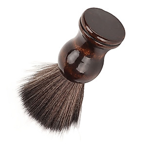 Beard Brush for Men, Nylon Bristles Shaving Brush, Quick Dry Dirt Removal Men Shaving Brush for Home and Salon
