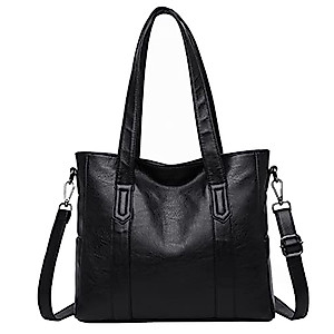 FSD.WG Tote Bags Large Leather Purses and Handbags for Women Top Handle Shoulder Satchel Hobo Bags