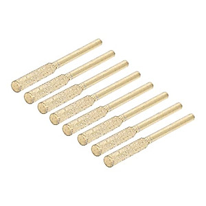 Yardwe 8 Pcs Chainsaw File Chain Tool Home Tools Electric Sharpener Burr Grinding Home Sharpener Diamond Abrasive Deburring Sharpener Practical Diamond Sharpener Sharpening Diamond Tool