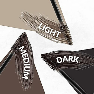 STUDIOMAKEUP High Define Brow Tint Medium – Eye Brow Tint Medium Brown Formulated to Hydrate and Cover Grey Hair - Natural Brow Tint Pigment Fills Gaps - Smudge Proof & Waterproof Eyebrow Tint Gel