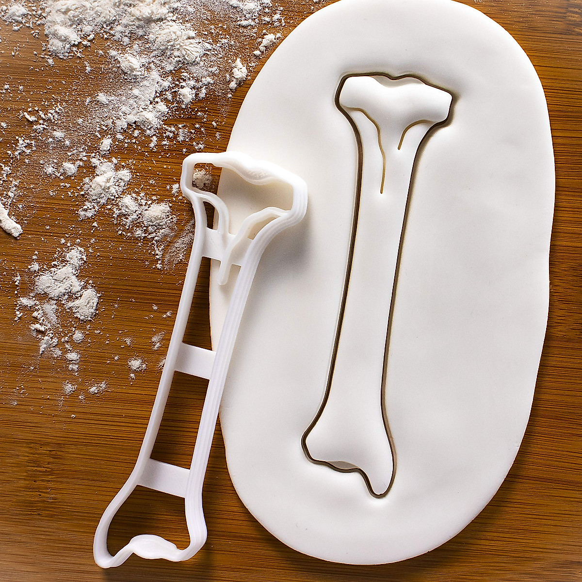 Set of 3 cookie cutters (Designs: Hip, Femur & Tibia Bone), 3 pieces - Bakerlogy