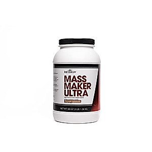 Beverly International Mass Maker Ultra Chocolate, 14 Servings, 3lb. Build Lean Mass Like a Pro!! Milk Protein Isolate, Whey Protein Isolate + Egg. MCT Oil. Clean Carbs, Great taste!