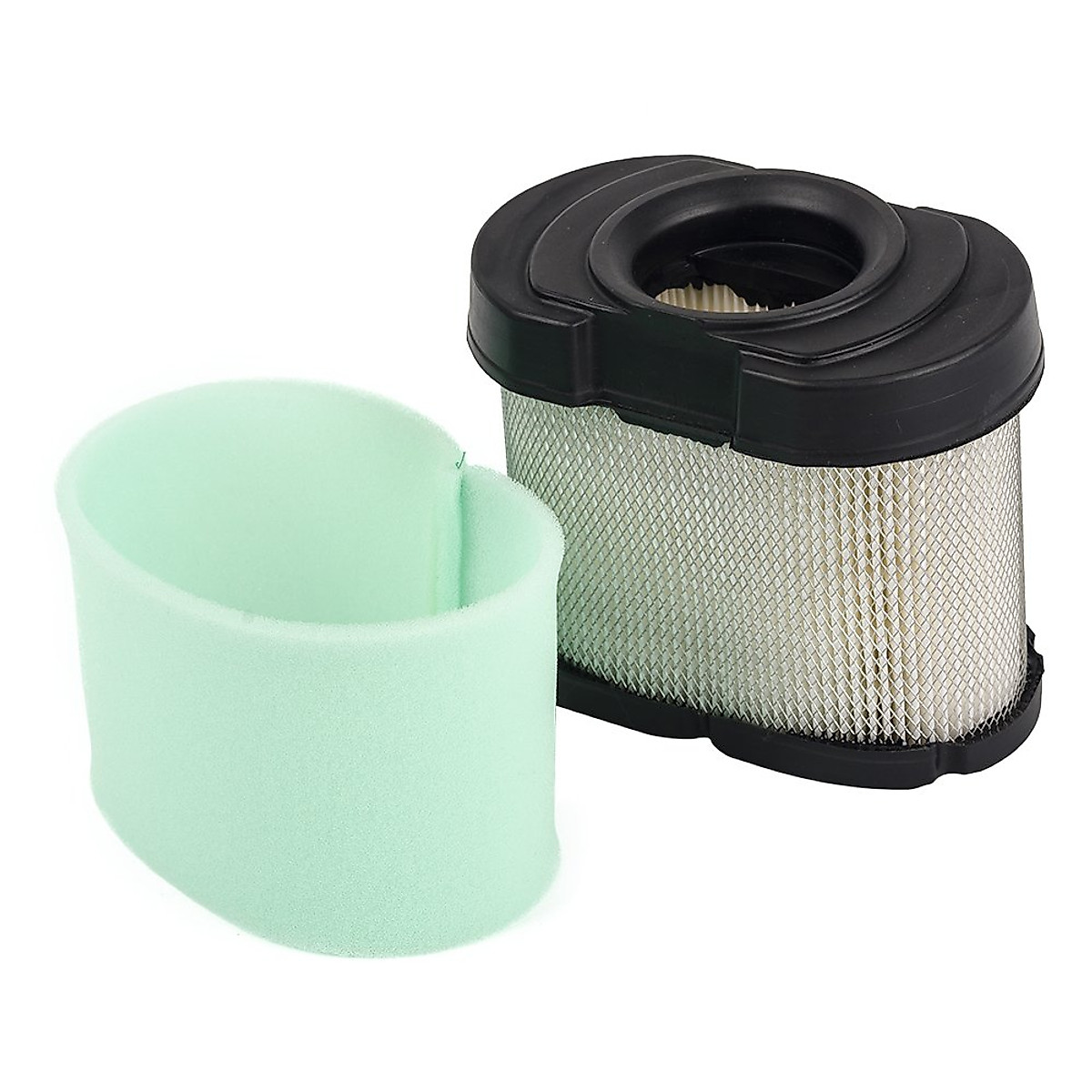 HIFROM Replacement for 792105 Air Filter Pre Filter with 493629 Fuel Filter Spark Plug Replacement for 276890 407777 40G777 John Deere Z245 Z425 LA155