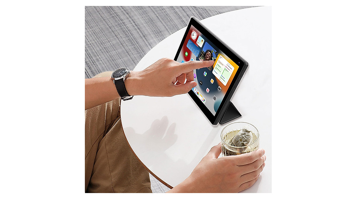 Android 12 Tablet with Keyboard - 10.1 Inch HD Display & 4GB RAM