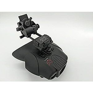 Nightfox Click Dovetail Helmet Adapter for Night Vision Goggles - Compatible with Nightfox Swift, Red, Cape and Wilcox G24 Helmet mounts