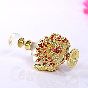 Huibao Gold Arabian Concentrated Perfume Oil, Arabic Perfume for Women, Arabian Perfume Oil- Long Lasting A Seductive Perfume Oil (35ml)