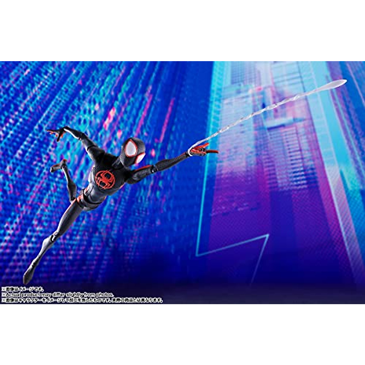 TAMASHII NATIONS - Spider-Man: Across The Spider-Verse - Spider-Man (Miles Morales) (Spider-Man: Across The Spider-Verse), Bandai Spirits S.H.Figuarts Action Figure