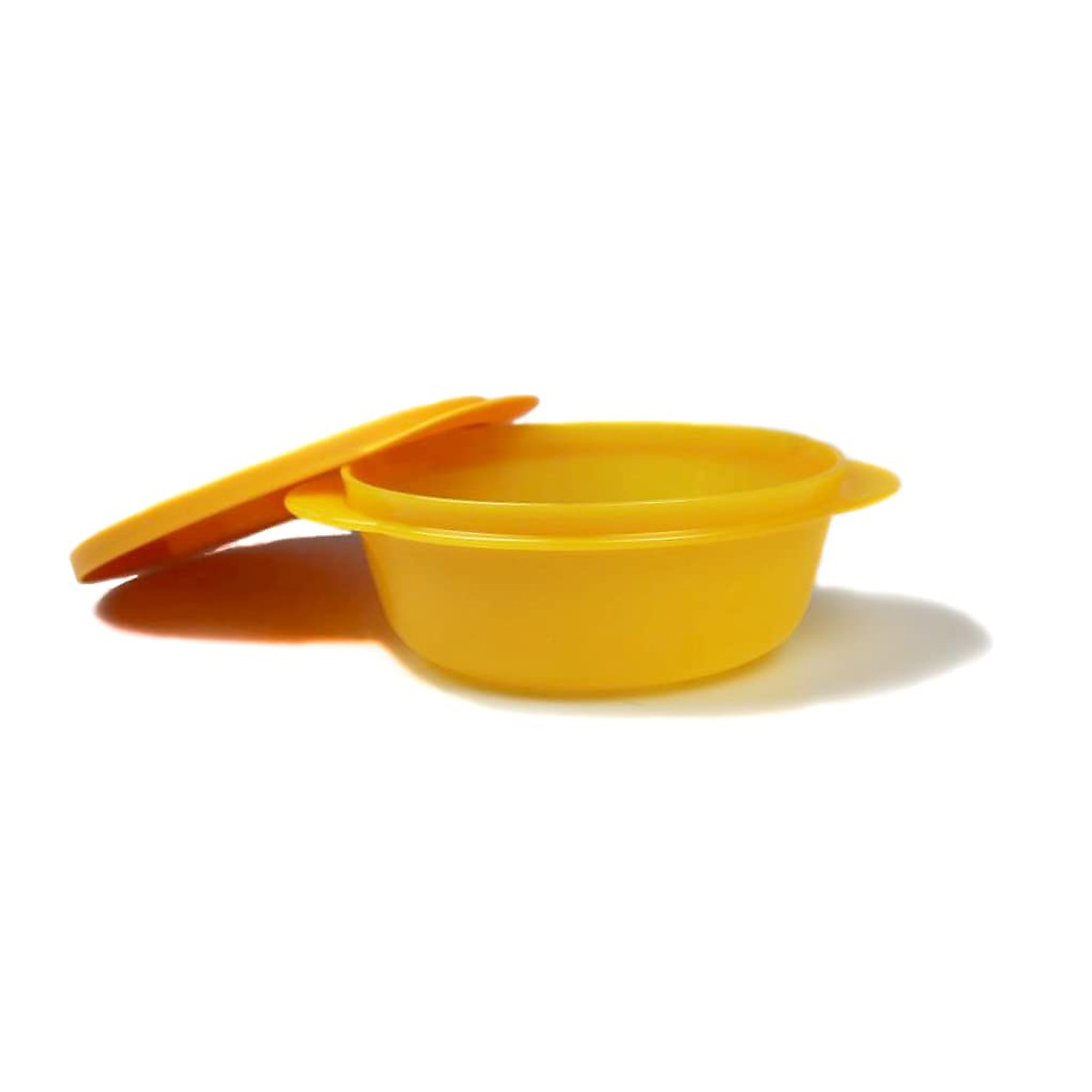 Tupperware CrystalWave Microwave 600 ml Orange Micro Wave Pop Plus Fix