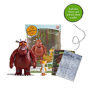 Julia Donaldson The Gruffalo and Mouse Twin Pack Collectable Action Figures | Articulated Character Play | Official Toys and Gifts from The Books, TV and Animation Movie Series