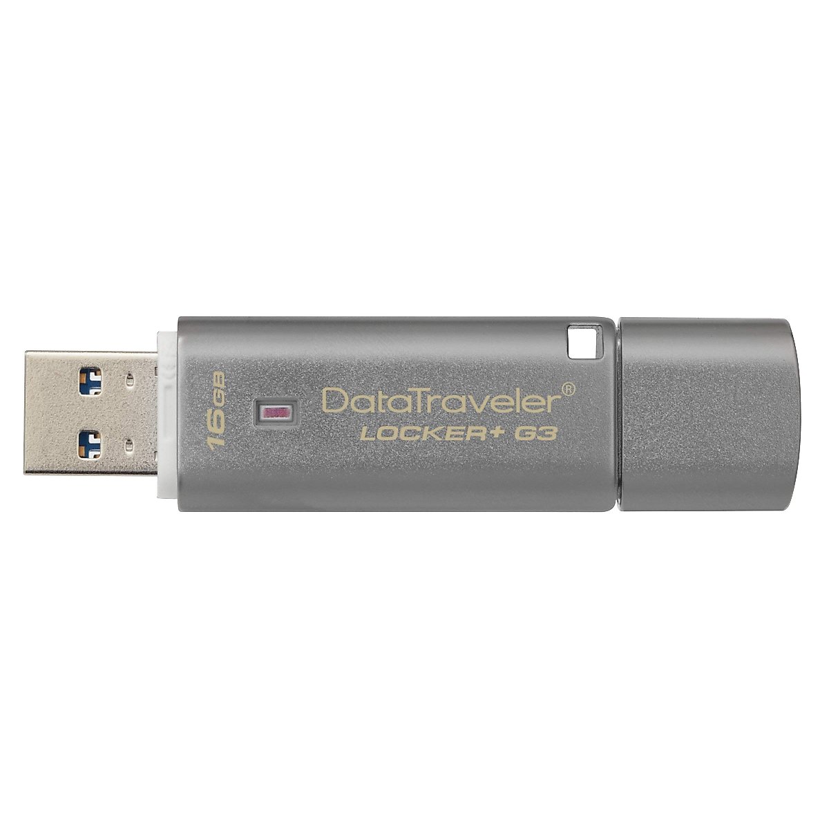 Kingston Digital 16GB Data Traveler Locker + G3, USB 3.0 with Personal Data Security and Automatic Cloud Backup (DTLPG3/16GB)