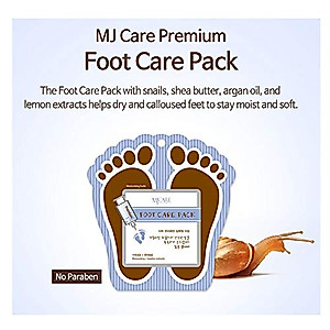 Pack of 2, Korean Beauty Cosmetics Premium Foot Care Pack Moisturizing Socks for Moisturizing and Nutrients