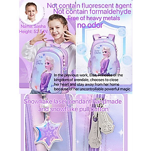 HONTUBS 3D stereoscopic backpack purple (F 4)