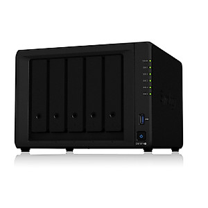 Synology 5 bay NAS DiskStation DS1019+ (Diskless), 5-bay; 8GB DDR3L