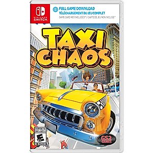 Taxi Chaos (Code in a Box) - Nintendo Switch