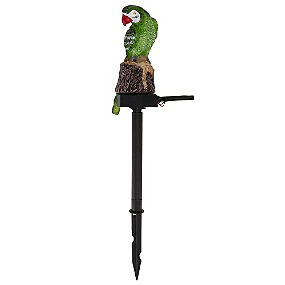 Uonlytech Solar Lantern Bird Stake Solar Parrot Outdoor Patio Decor Solar Light Parrot Garden Decorations Solar Lights for Yard Garden Landscape Green Parrot Patio Figurine Light Outdoor Solar Lights