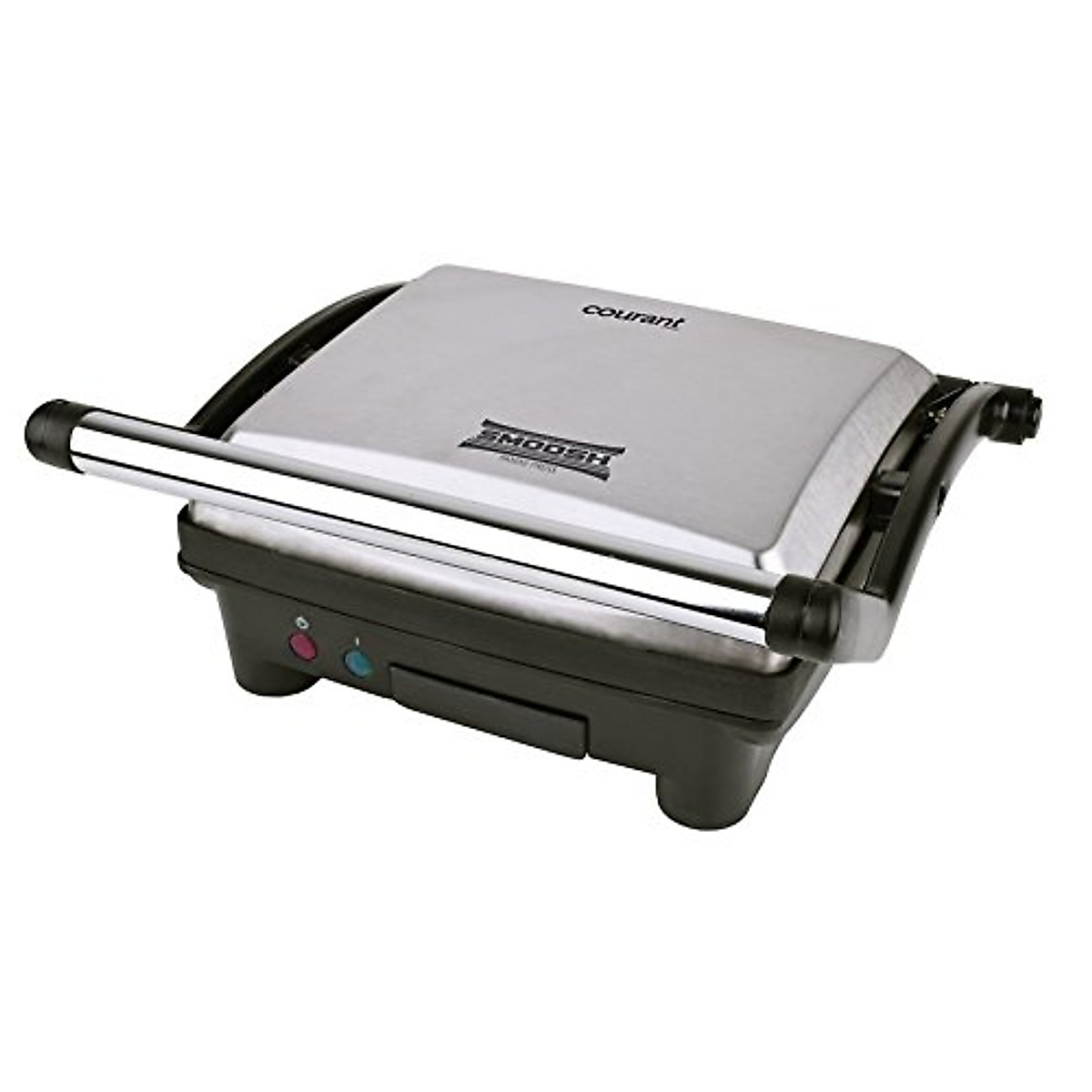 Courant CPP-4140 4-Serving Panini Press and Sandwich Griddler with Non-stick Coated Plates - Indoor Grill