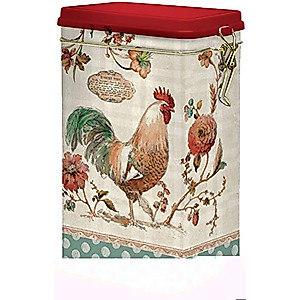 Home Essentials 80991-8.25"H Tin French Country Canister