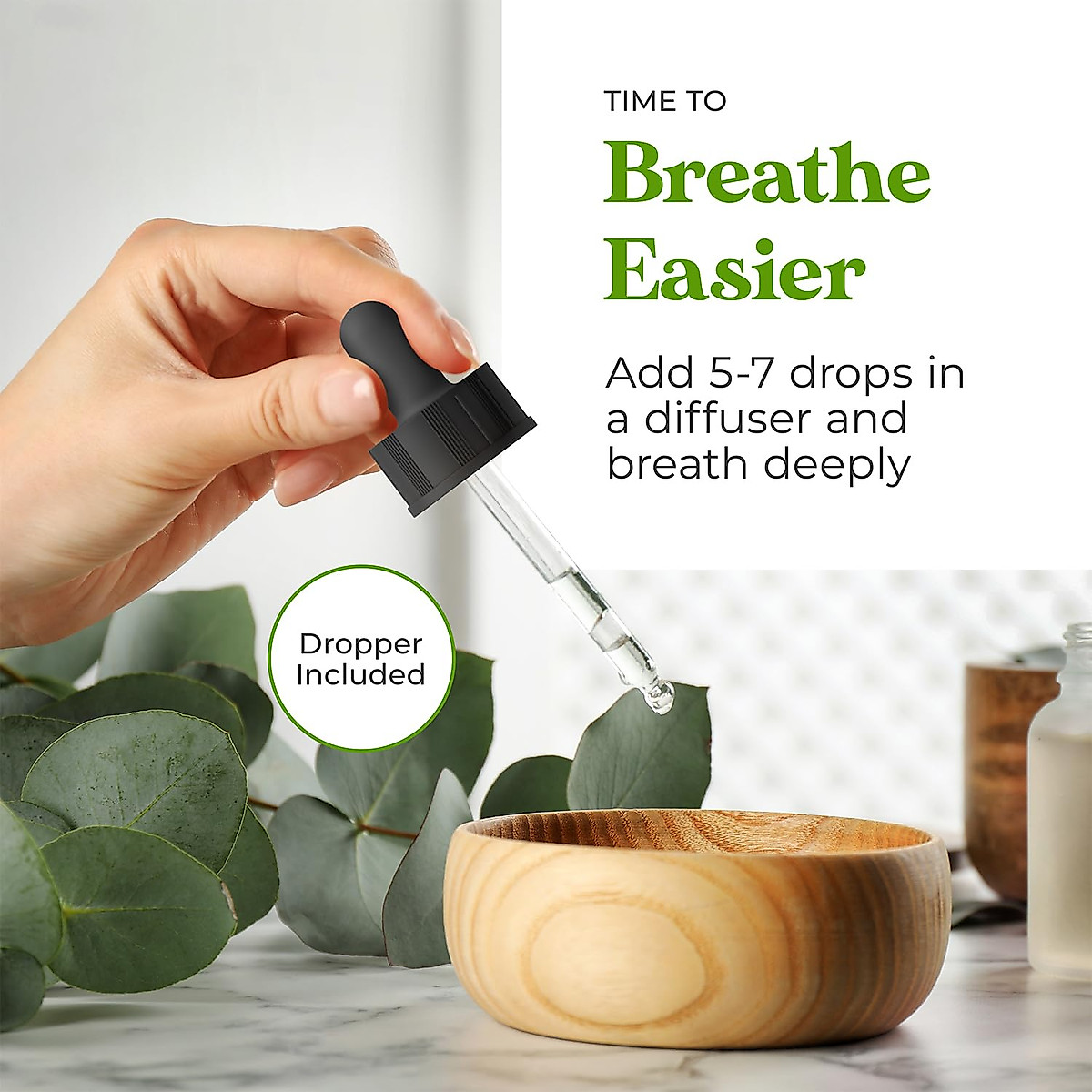 Sun Essential Oils - Peppermint 4oz Bottle for Diffuser, Humidifier, Aromatherapy, Personal & Home Care - Therapeutic Grade Peppermint Essential Oil - Peppermint Fragrance Oil for Candle Making