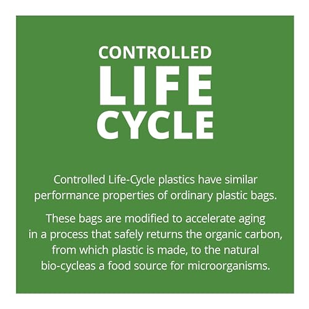 STOUT by Envision G3340E11 Controlled Life-Cycle Plastic Bags, 33" x 40", 33 gal capacity, 1.10 mil thickness, Green (Pack of 40)