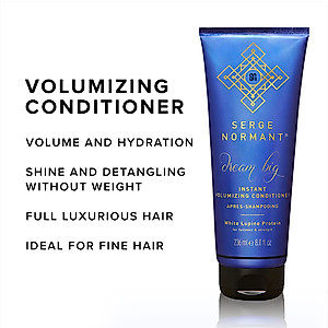 Serge Normant Dream Big Instant Volumizing Conditioner for Women and Men, Volume Conditioner, Hair Products, Moisturizing Conditioner, Detangler, Nourishing for Dry or Frizzy Hair, 8 fl oz